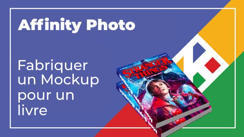 Créer un mockup pour présenter un livre dans Affinity Photo – Kitcreanet